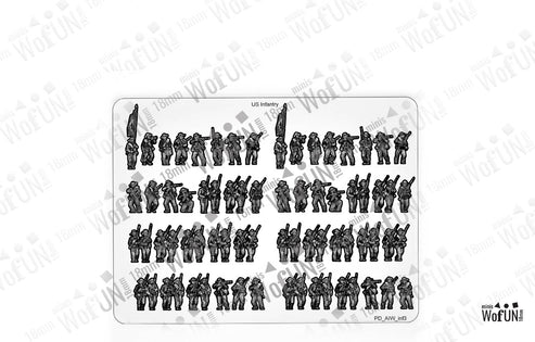 US Infantry Regiment - WoFun - 18 & 28mm – WoFunGames.com