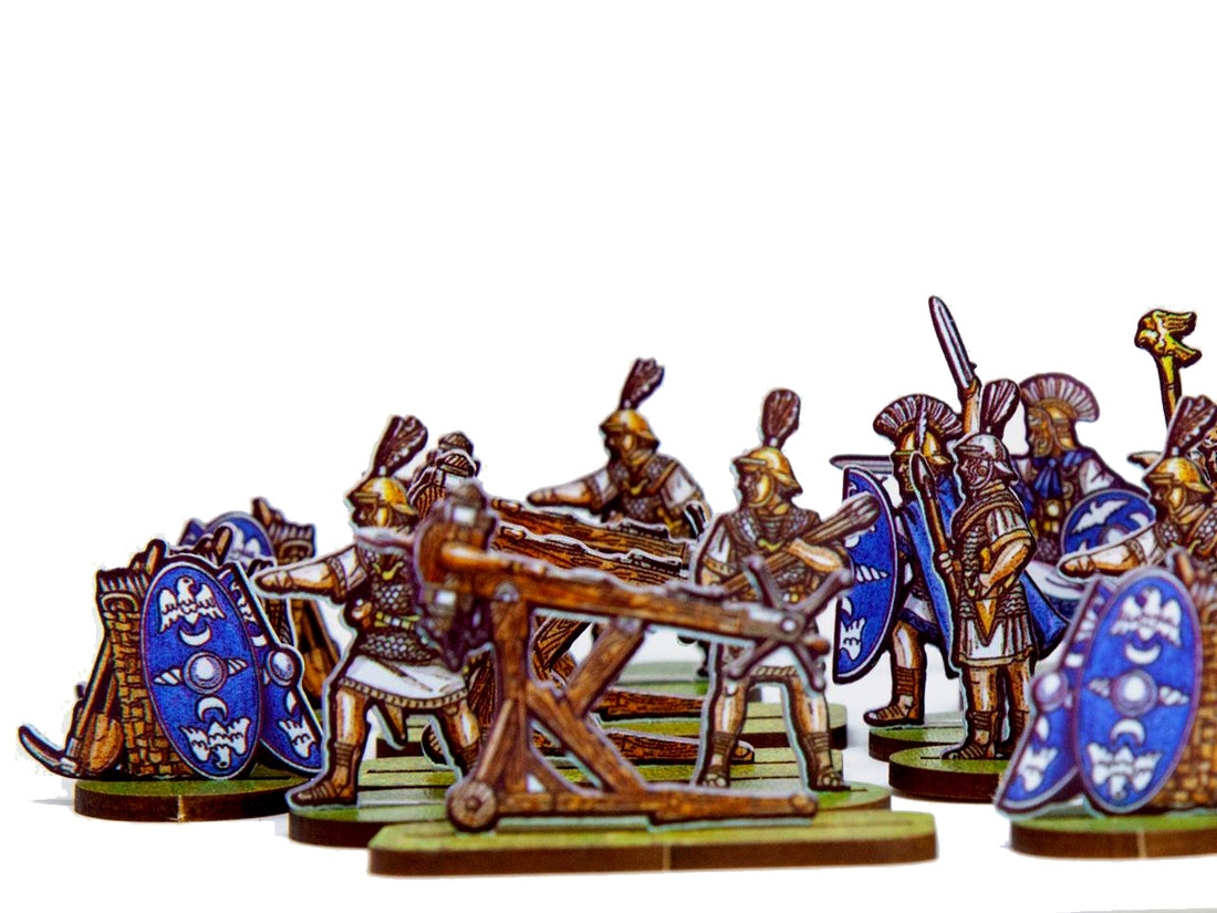 Roman Artillery & Commanders 5 (Blue Shields) – WoFunGames.com